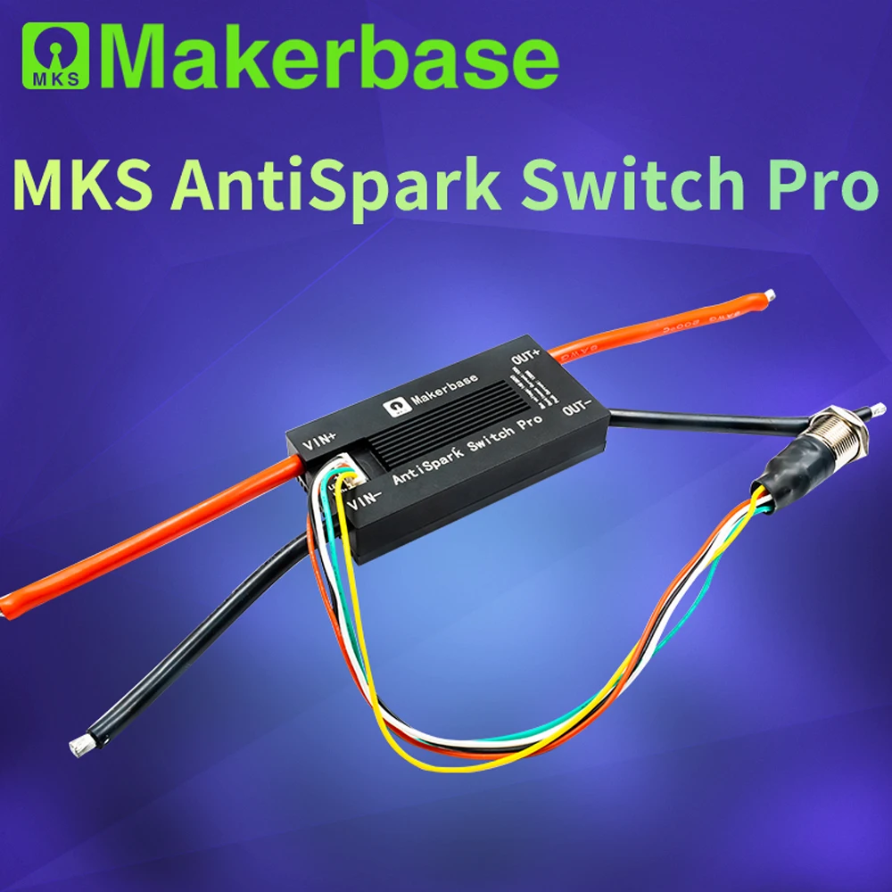 MKS AntiSpark Switch Pro Aluminum Base Anti-Spark Switch High Voltage ...