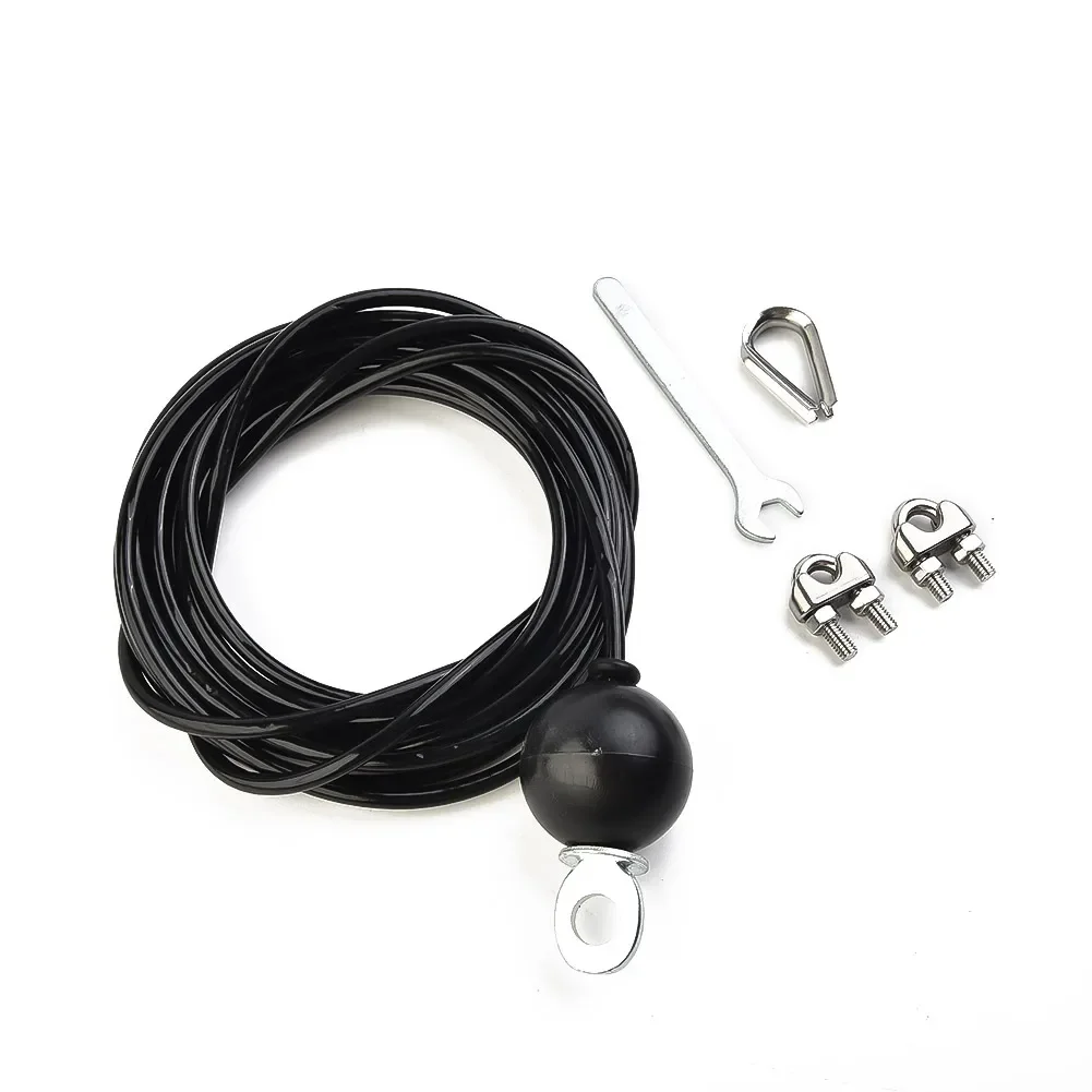 Durable-Gym-Gym-Steel-Wire-Rope-DIY-Cable-100kg-4M-5mm-Adjustable ...