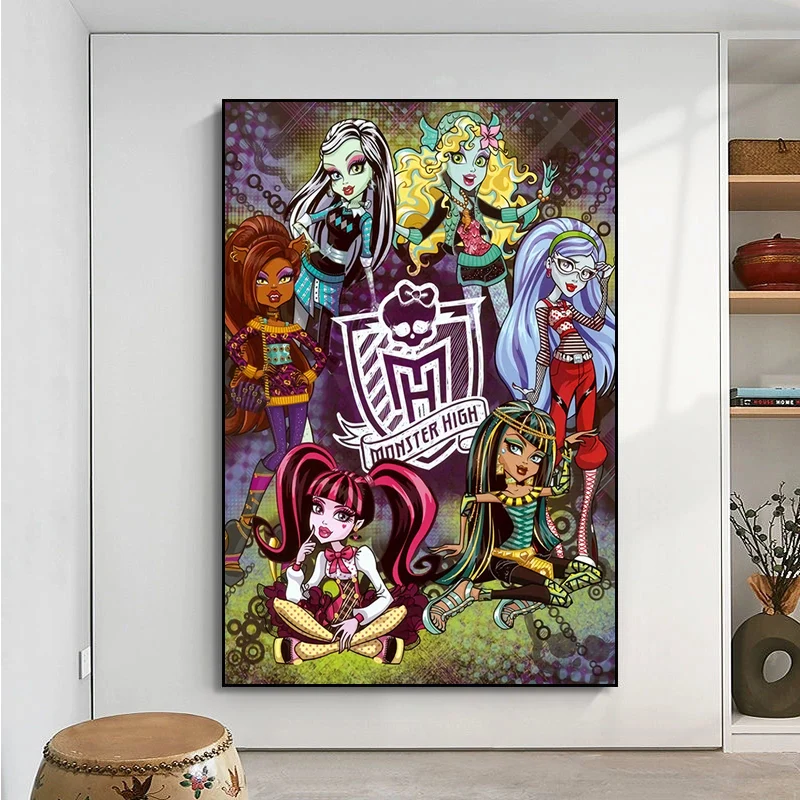 Monster High Wall Stencils