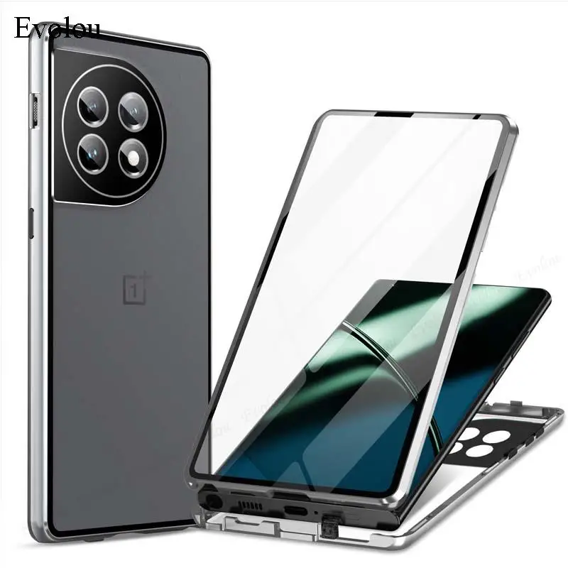 For-Oneplus-11-5G-Metal-Frame-360-Full-Protection-Case-For-oneplus-12-1 ...