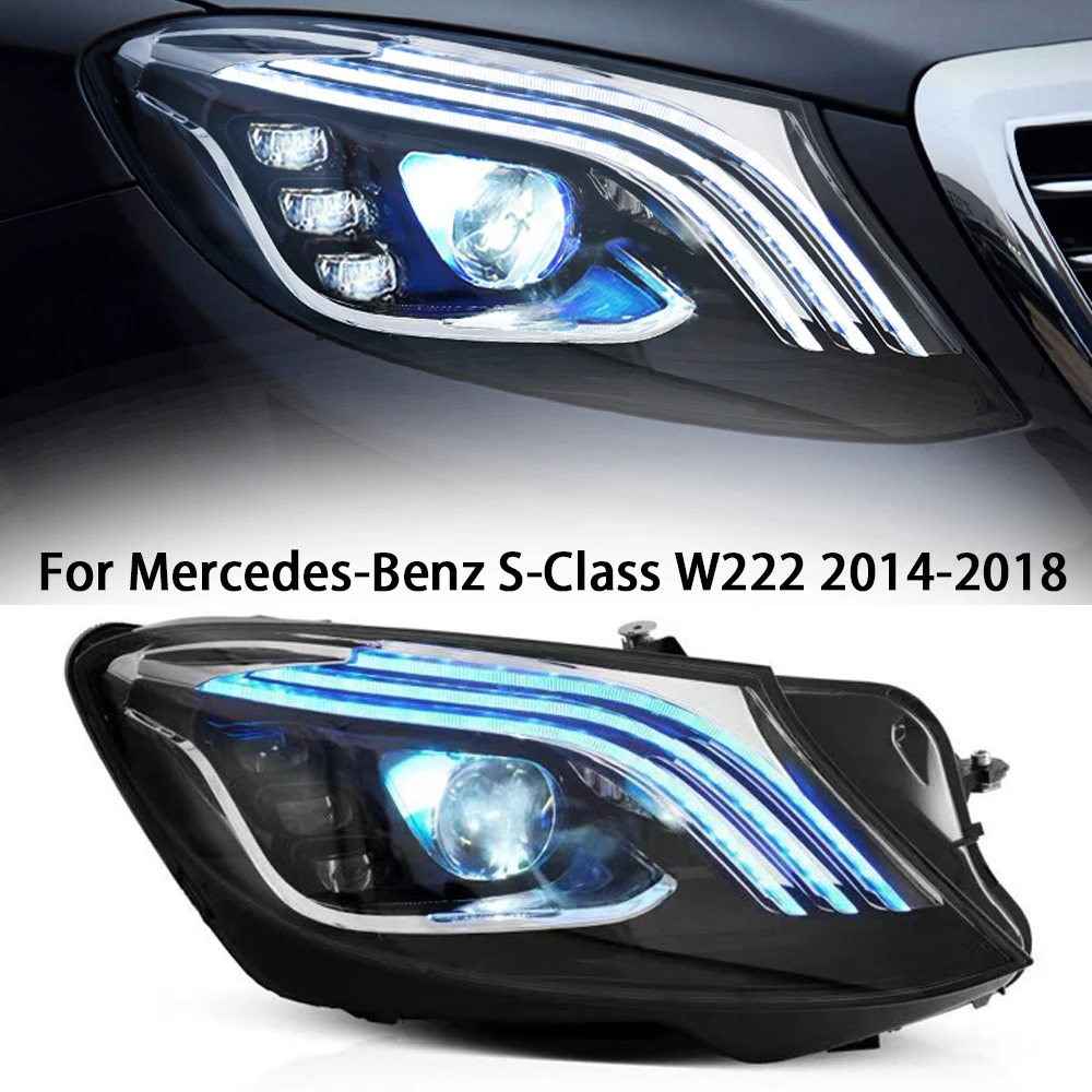 Led-Headlights-For-Benz-W222-2014-2015-2016-2017-2018-S-Class ...