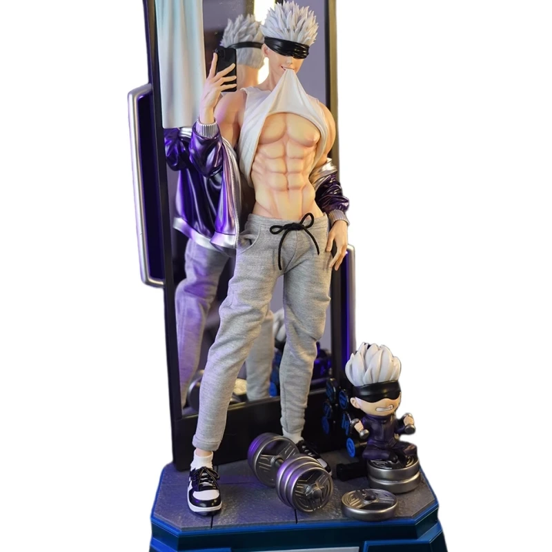 53Cm-Dtalon-Studio-Gk-Jujutsu-Kaisen-Bodybuilding-Satoru-Gojo-Action ...