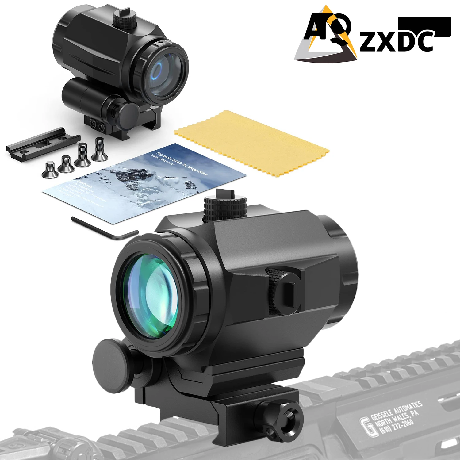 Feyachi M40 Red Dot Red Dot Magnifier Feyachi Red Dot M40 Magnifying ...