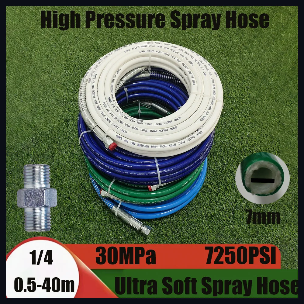1-4-airless-Spray-pAint-Hose-High-pressure-Wear-resistant-Pipe-7250PSI ...