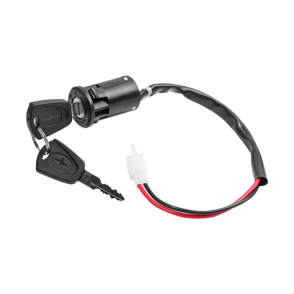 Universal-Ignition-Key-Switch-2-Wires-Electric-Scooter-Ignition-Keys-on ...