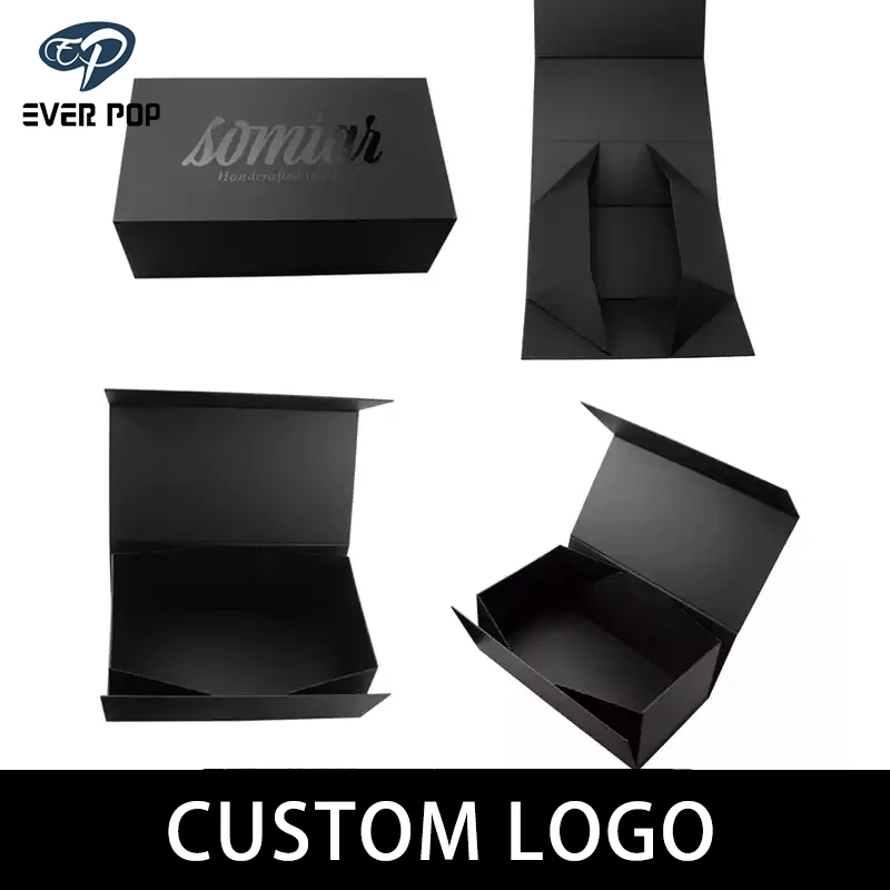 OEM Premium Rigid Hard Collapsible Gift Box Flap Paper Cardboard ...