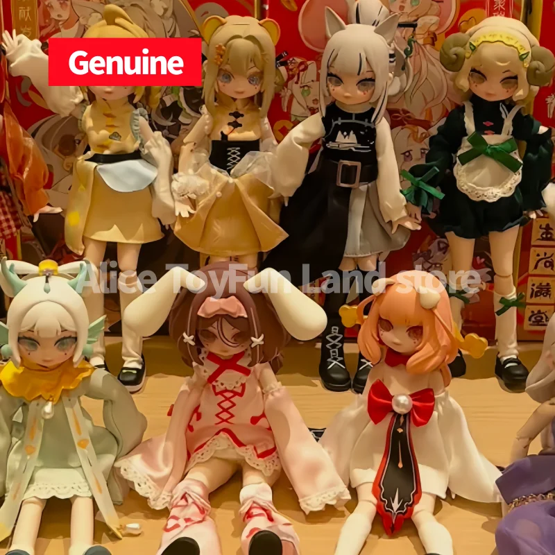 New Genuine Manchao The Zodiac Convocation Series 1/8 Bjd Blind Box A ...
