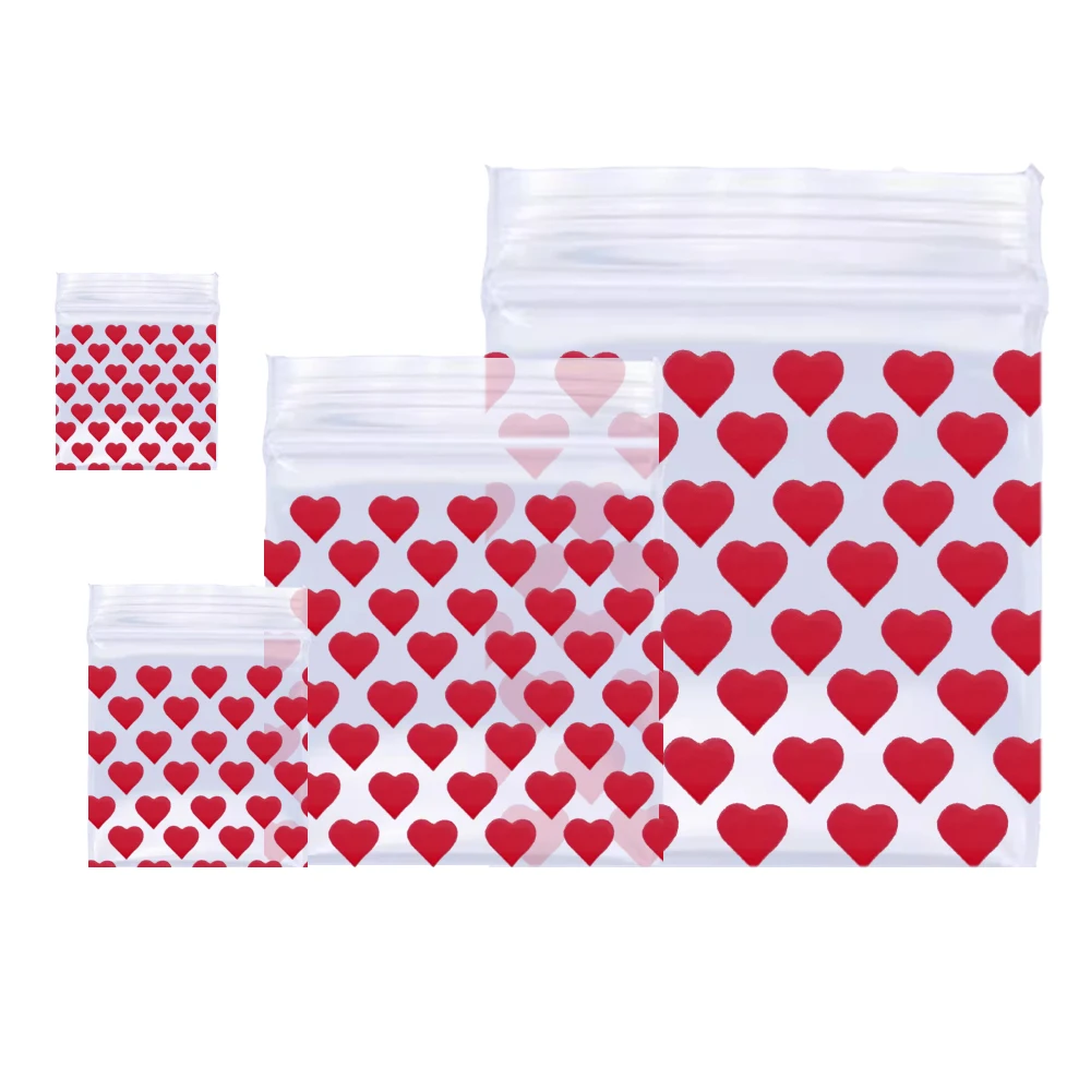 Plastic-Reusable-Food-Storage-Bags-Small-Ziplock-Baggies-For-Gem ...