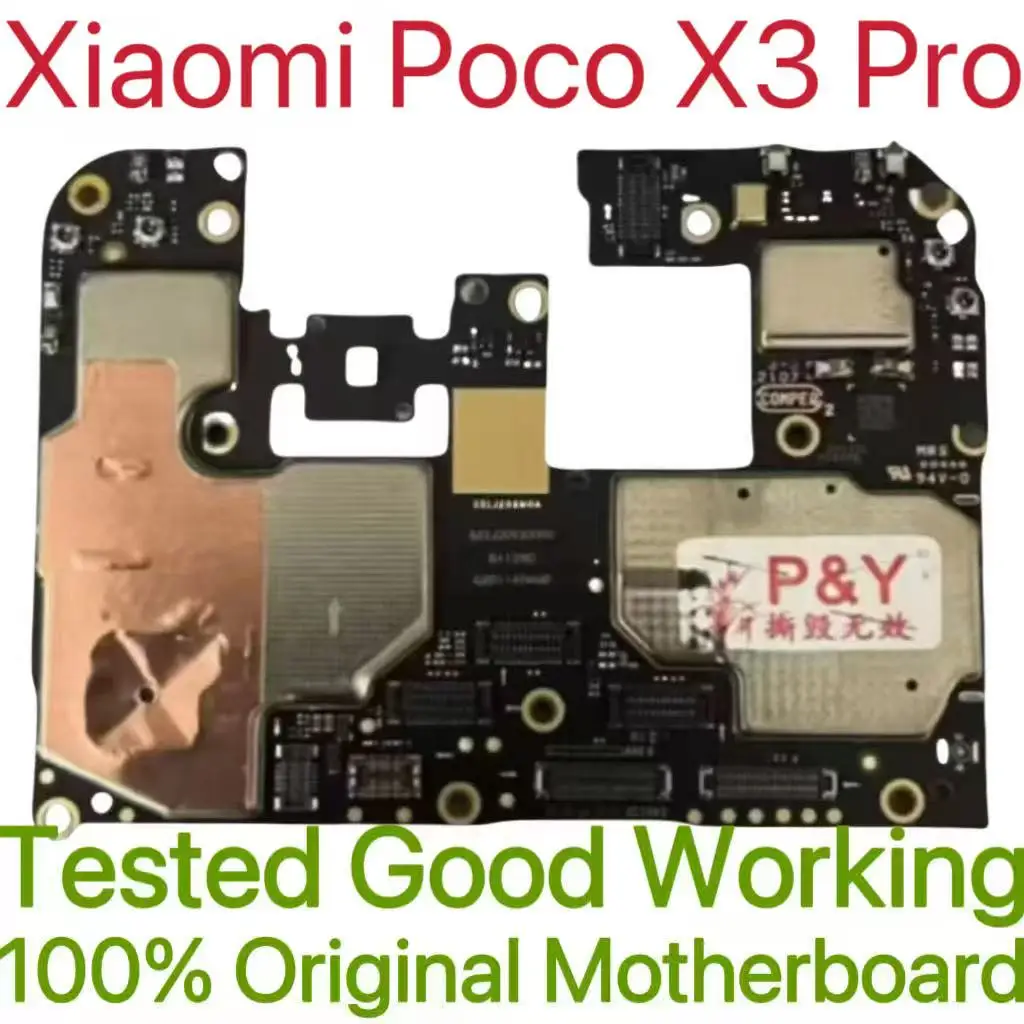 Global Version Original Unlocked Motherboard for Xiaomi Poco X3 Pro ...