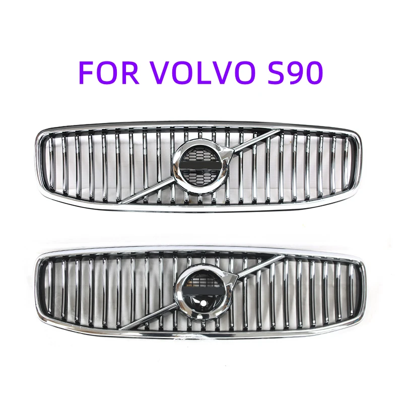 볼보 S90 용 ABS 자동차 메쉬 그릴 소재, OEM 31425408, 실버, 고품질| | - AliExpress