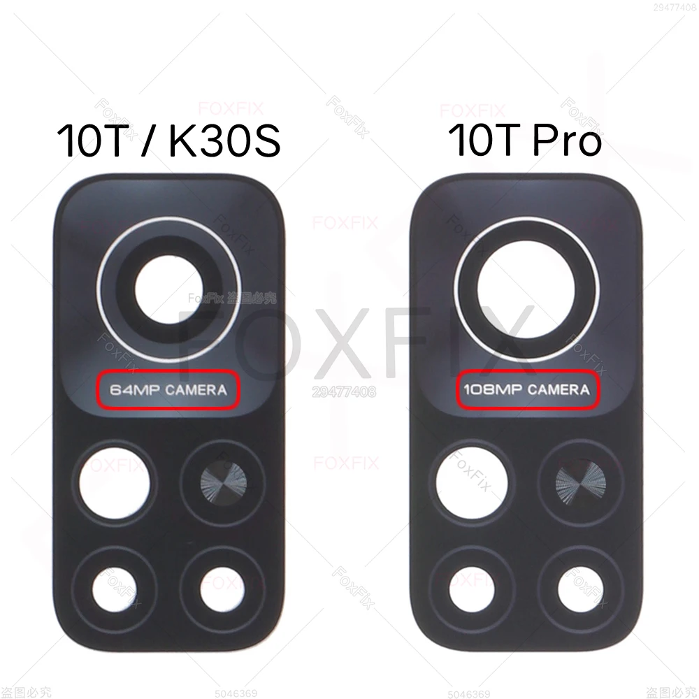 Rear Back Camera Lens Glass For Xiaomi Mi 10T Pro 5G Redmi K30S ...