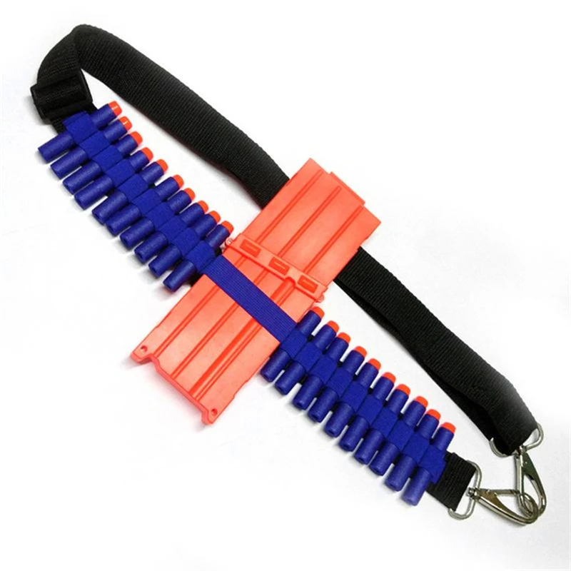 Soft Bullet Belt Toy Gun Charger Clip | Nerf Accessories Belt Bullets ...
