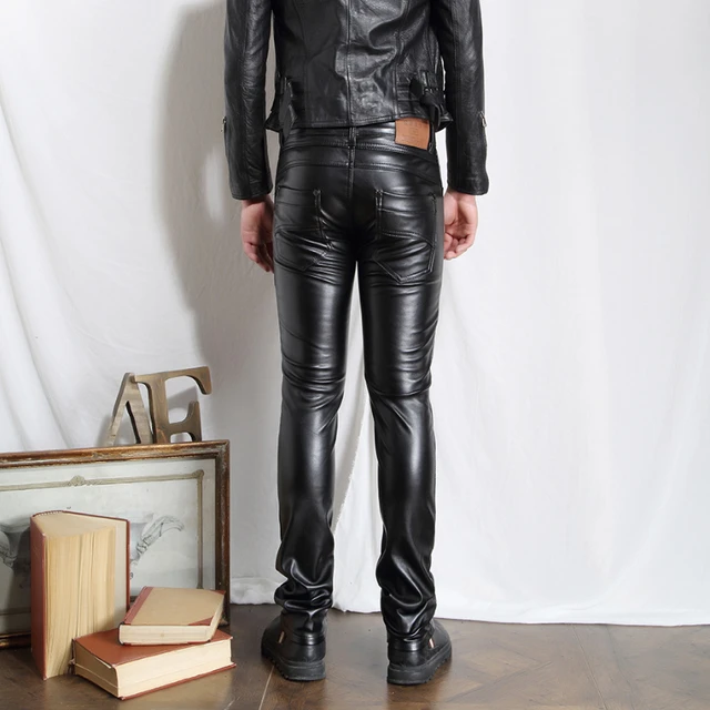Rocker Leather Pants For Men