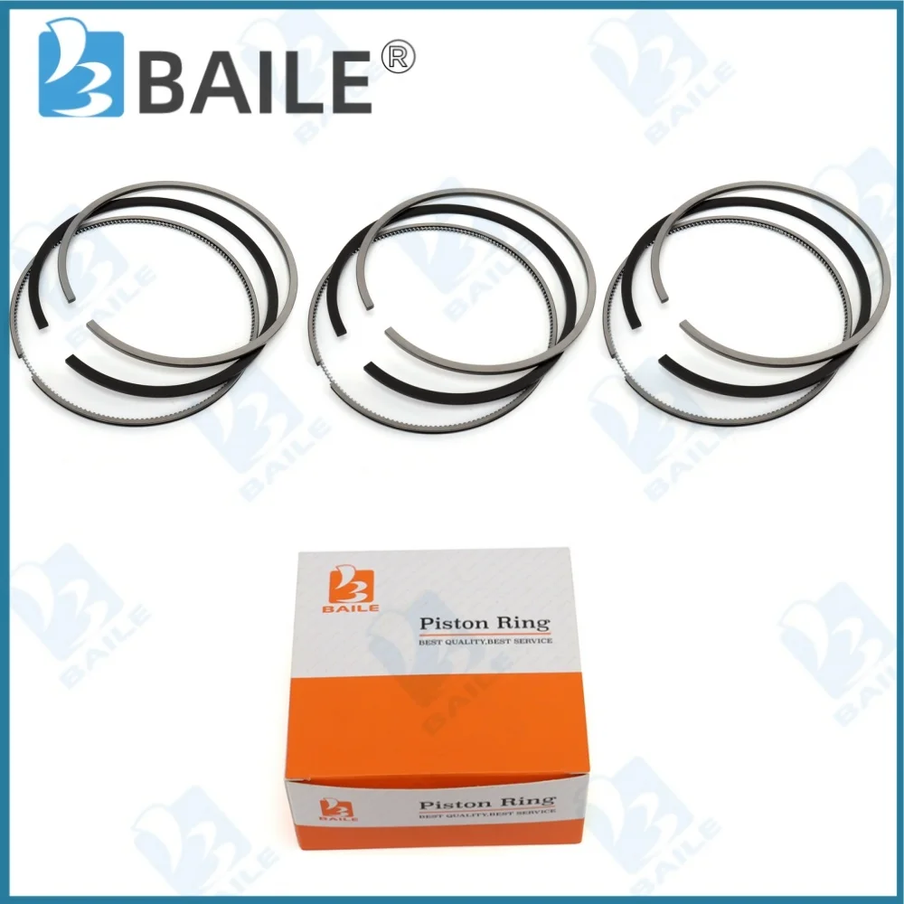 For Mitsubishi K4D K3D Piston Ring 73*2.5HK+2+2+4mm Overhaul Rebuild ...