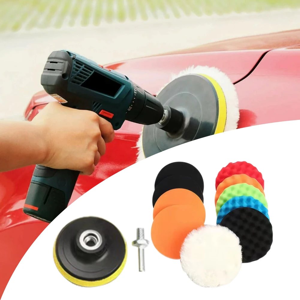 11Pcs-lot-Car-Detailing-Waxing-Sponge-Pad-Polishing-Kit-For-Auto ...