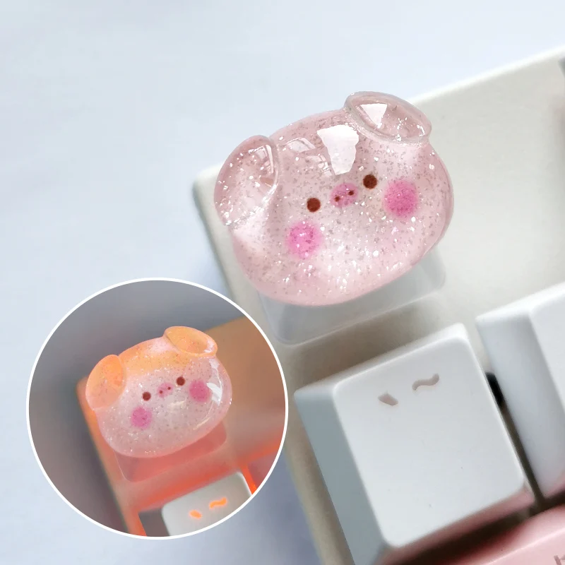 Beautiful-Bowknot-Keycap-Cute-Cartoon-DIY-Mechanical-Keyboard-Cap ...