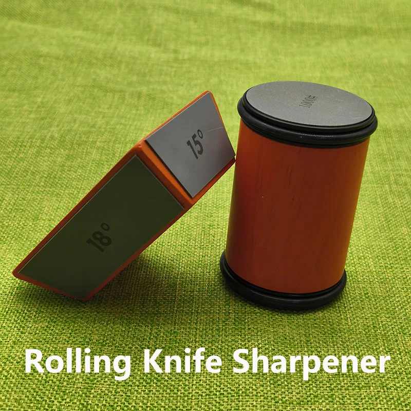 Professional Orange Roller Knife Sharpener Wooden Roller Knife ...