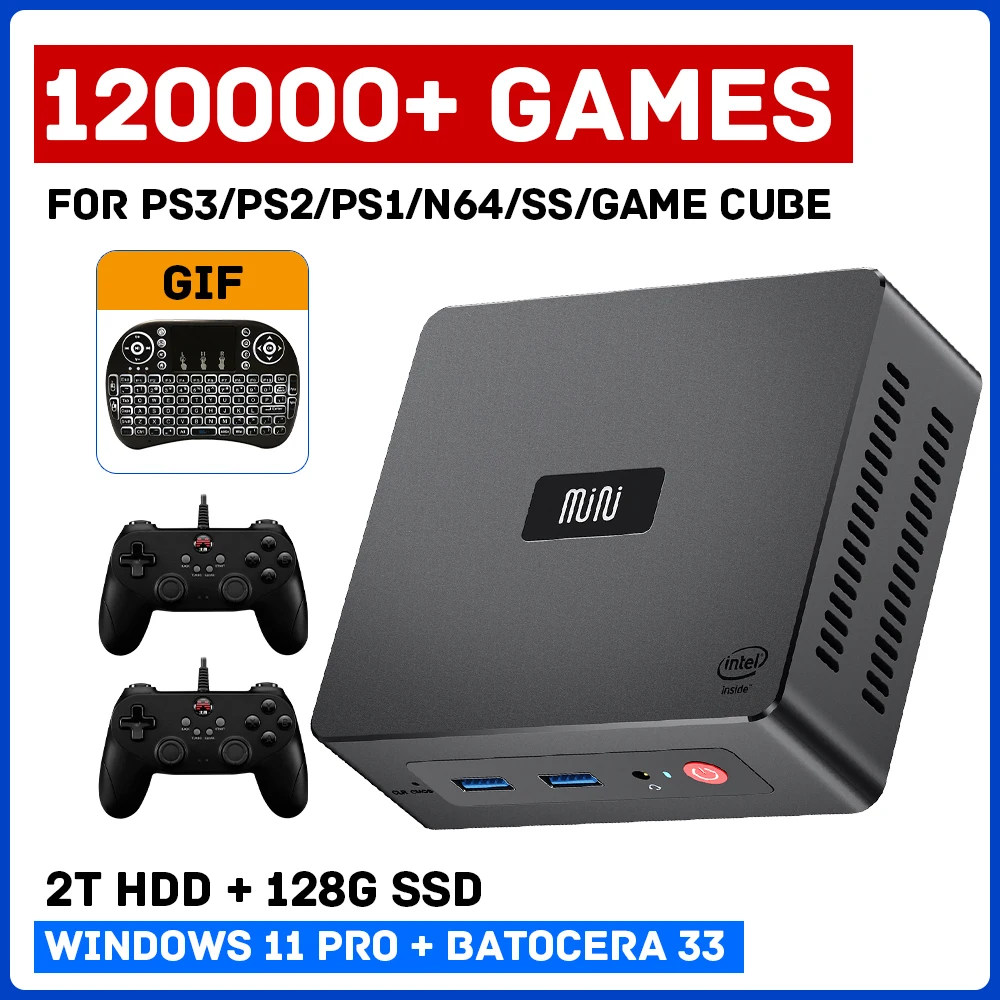 Super console x gk mini retro console de jogos de vídeo com 120000 ...