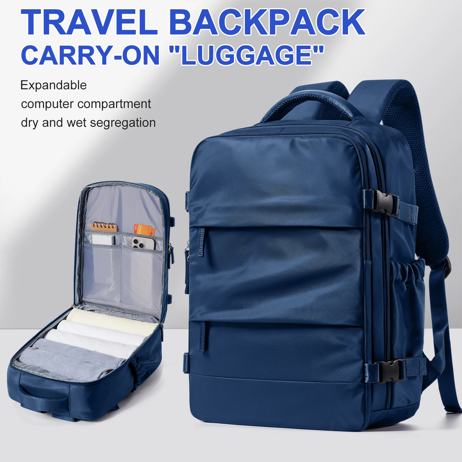 Women-Backpack-Airline-Cabin-Bag-Personal-Item-Bag-Flight-Backpack ...