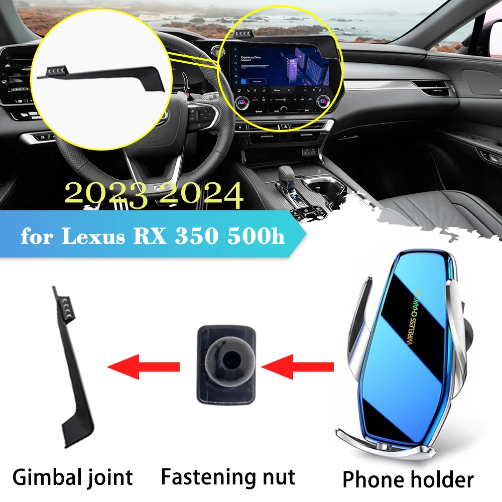 30W-Car-Phone-Holder-for-Lexus-RX-350-500h-ALA10-ALH10-2023-2024-GPS ...