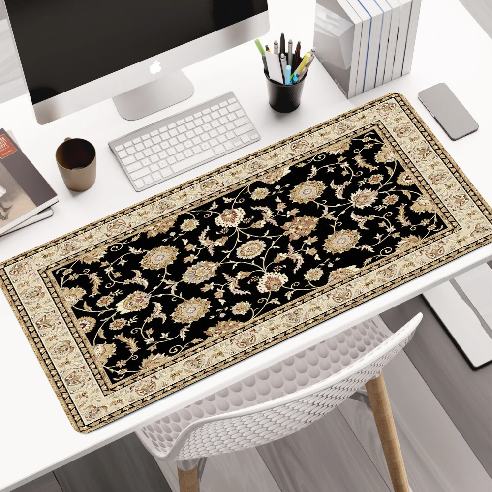 Oversized-mouse-pad-European-jacquard-computer-desk-pad-game-keyboard ...