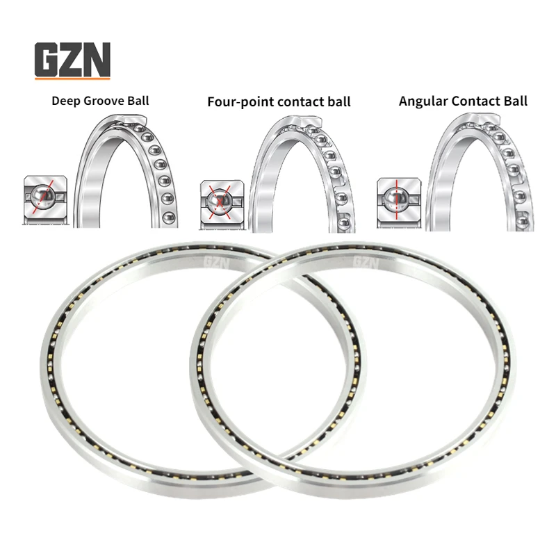 Robot-Constant-Section-Thin-Wall-Bearing-Four-Point-Contact-Ball-Deep ...