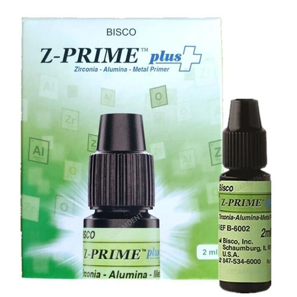 New Bisco Z-Prime Plus Dental Priming For Zirconia Aluminia Metal ...