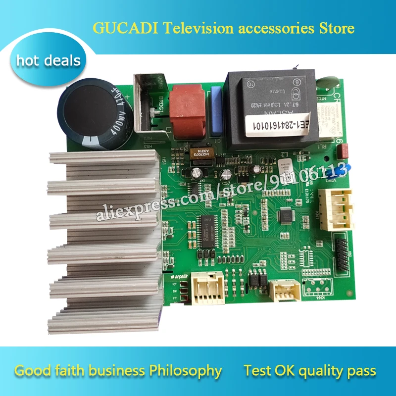 For washing machine Computer board WCC7502B01 CR7195R-6 2841610101 good ...