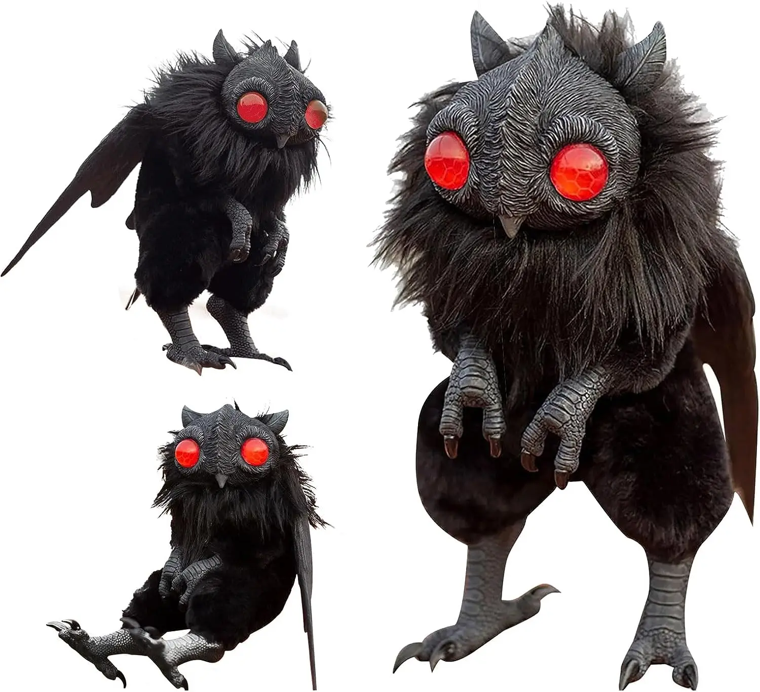 Mothman-Baby-Poseable-Art-Doll-Ornament-Linda-estatua-de-felpa-de ...