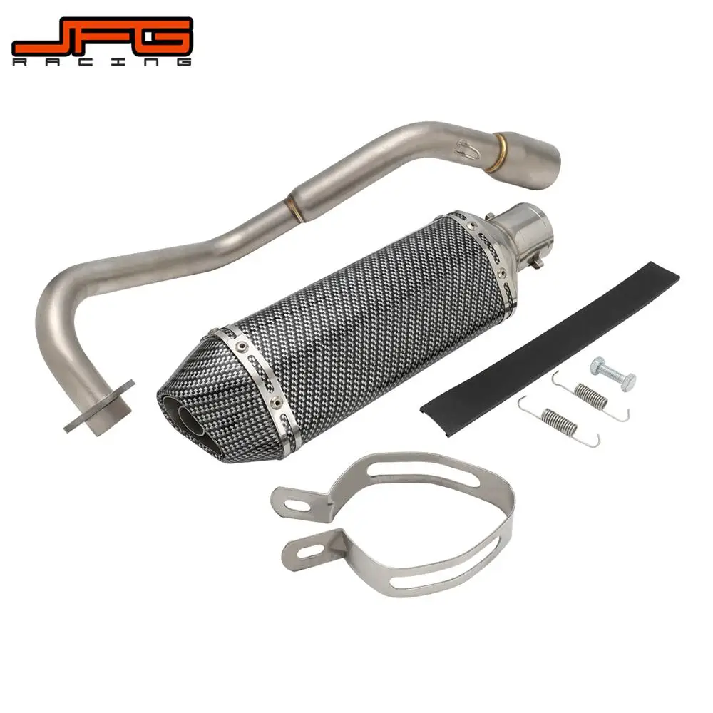 Motorcycle 51mm 41mm Exhaust Muffler Pipe Full System For HONDA Grom ...