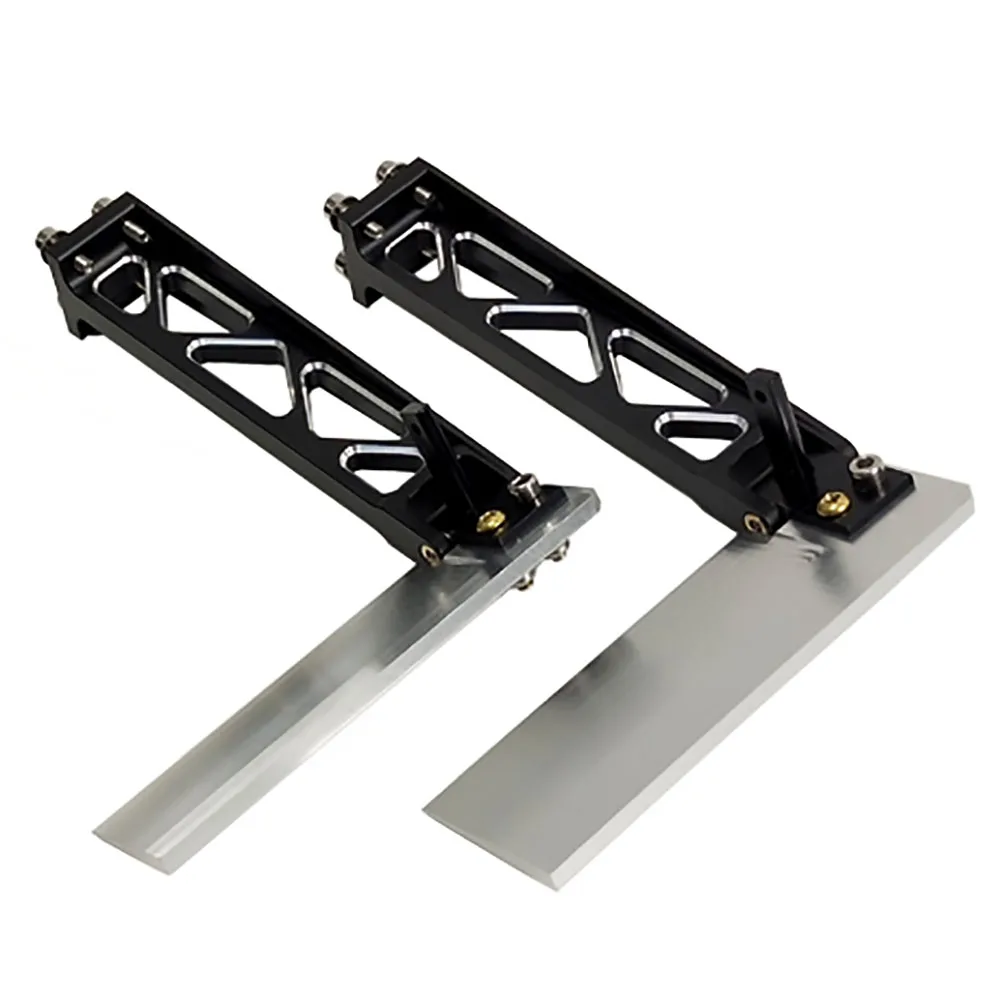 RC Boat Rudder 100X90mm Low Resistance CNC Rudder for RC Speed Boat ...