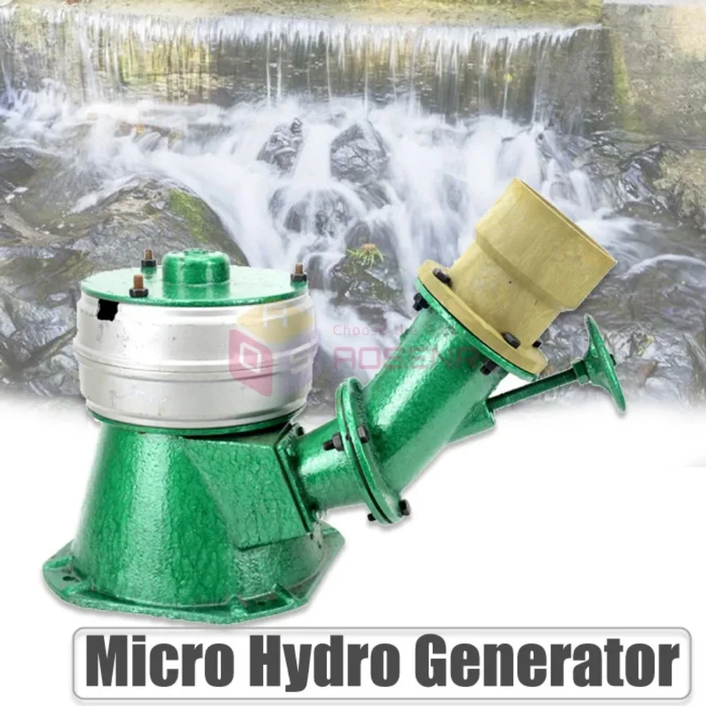 NEUE-220V-500W-Micro-Hydro-Wasser-Turbine-Einphasig-Generator ...