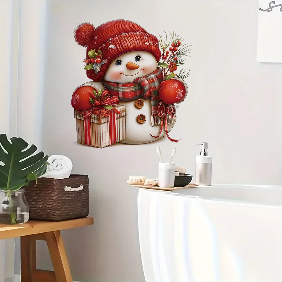 Why the Snowman Decal is the Perfect Christmas Wall Decor for Your Home