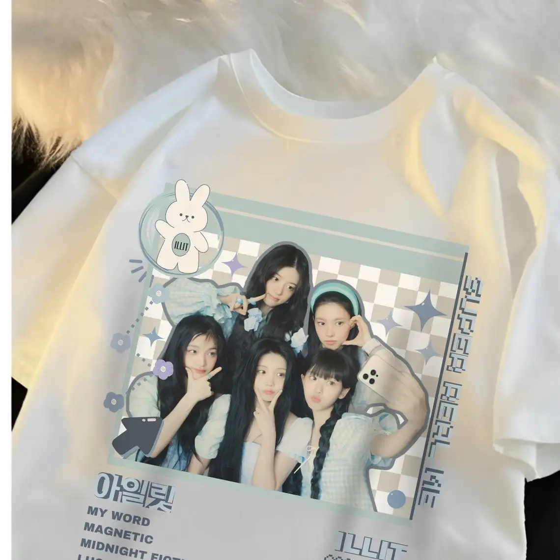 Illit-Magnetic-Tshirt-Illit-Lightstick-Illit-Merch-Illit-Album-Illit ...