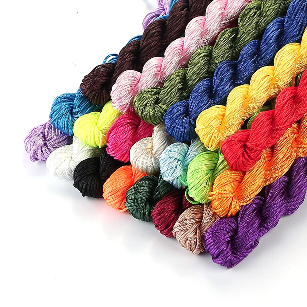 Dia 1.0mm Nylon Cord Thread Chinese Knot For Diy Jewelry Making ...