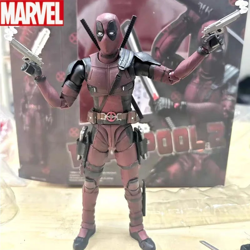New-2024-16cm-Deadpool-2-Deadpool-Shf-Action-Figure-Marvel-Universe ...