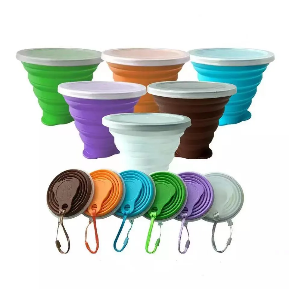 Folding-Cups-BPA-FREE-Food-Grade-Water-Cup-Travel-Silicone-Retractable ...