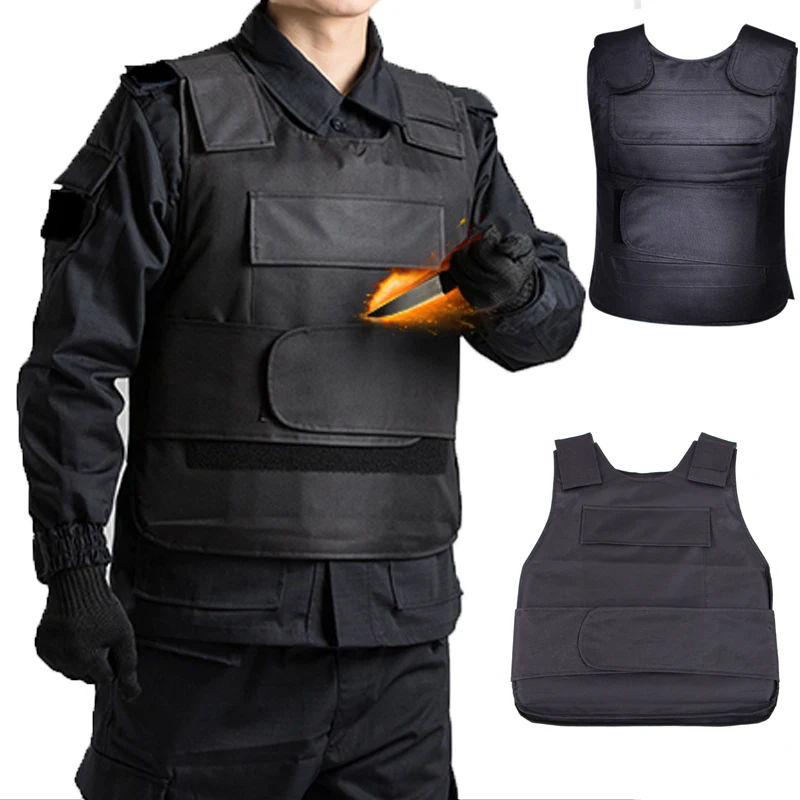 Concealable Bulletproof Vest with Carrying Bag Police Body Armor NIJ ...