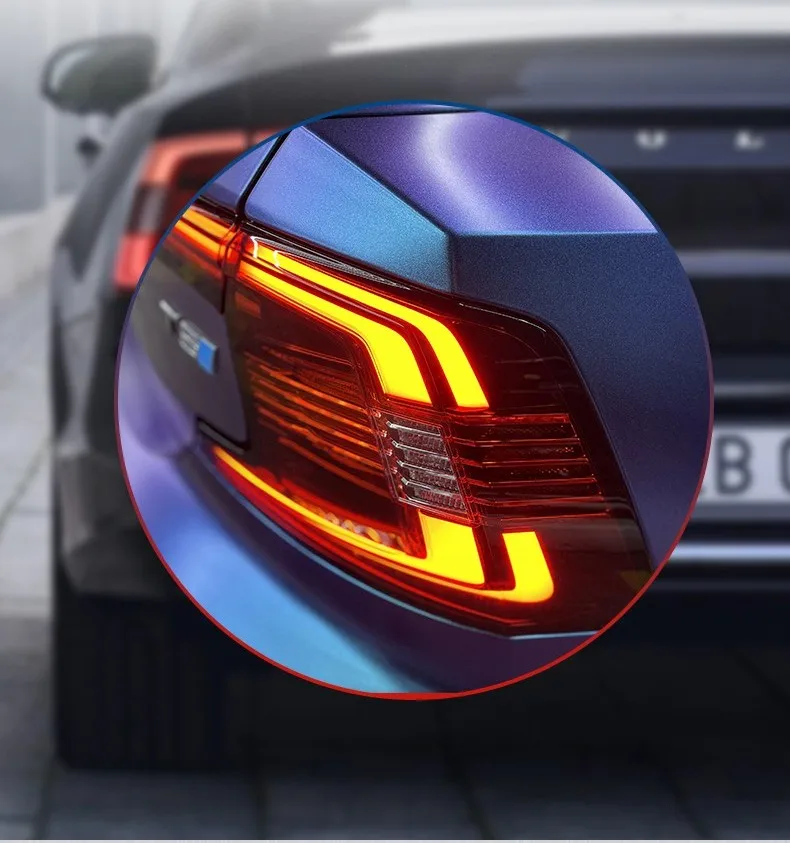For-Volvo-S90-17-20-Car-Led-Rear-Lamp-Taillight-Tail-Light-Brake ...