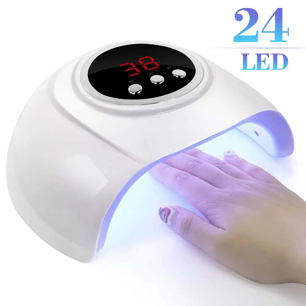 Professional UV LED Lamp for Nails Gel Drying Machine Nail Home Use ...
