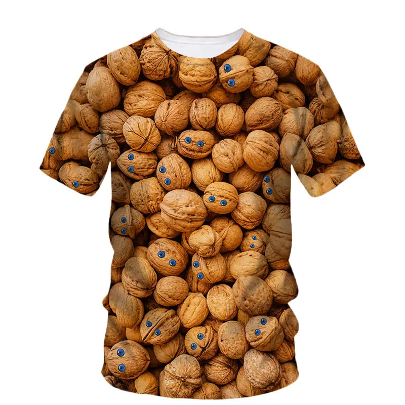 Nut-Print-Hip-Hop-Summer-Men-s-Short-Sleeve-T-Shirt-Alternative-Fashion ...