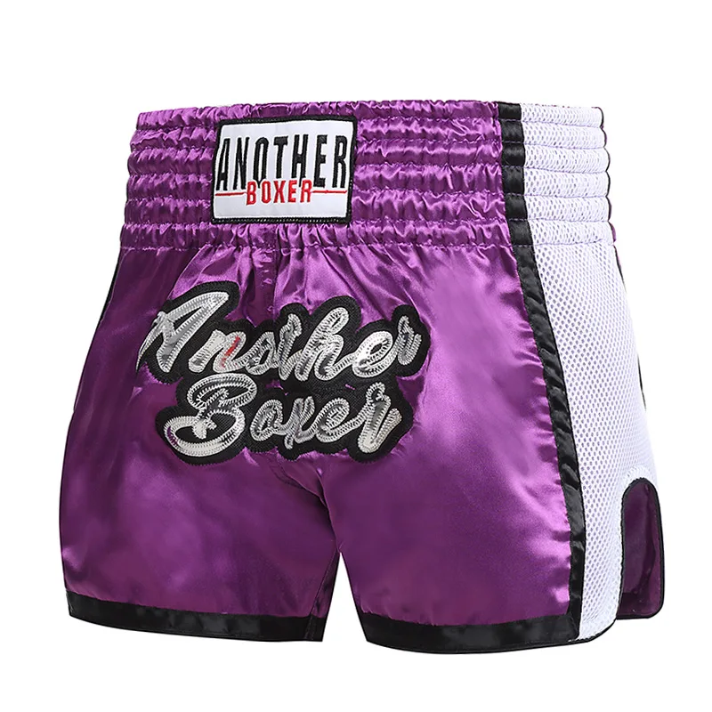 MMA Muay Thai Kickboxing Shorts Cool Boxing Trunks for Men Women ...