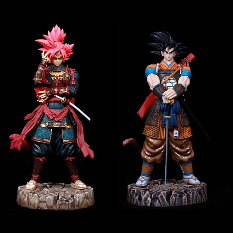 28-36cm Dragon Ball Super Saiyan Samurai Vegeta Pink, Black Hair Goku ...