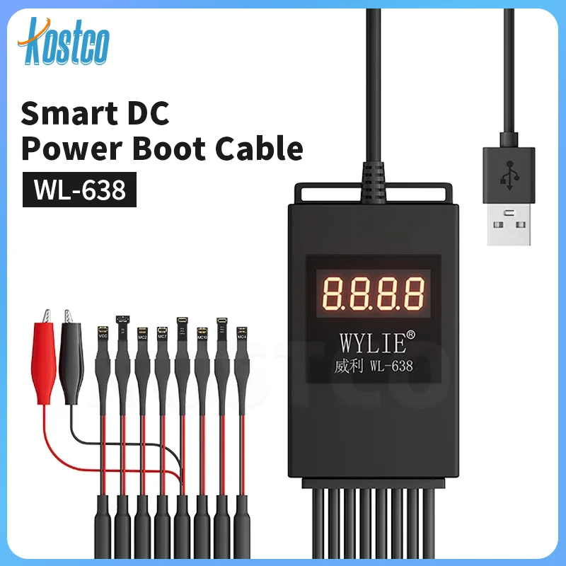 WYLIE-WL-638-Smart-Power-Cable-Accurate-Current-Recognition-Suitable ...