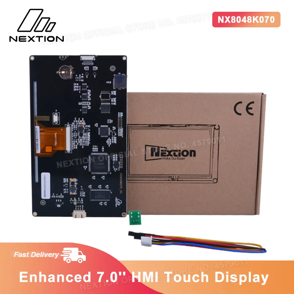 Nextion Enhanced NX8048K070 Generic 7.0'' Full color LCD Resistive ...