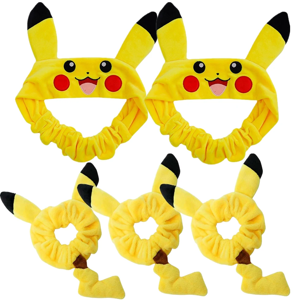 Diadema de dibujos animados de Pokémon para niños, Kawaii Pikachu de ...