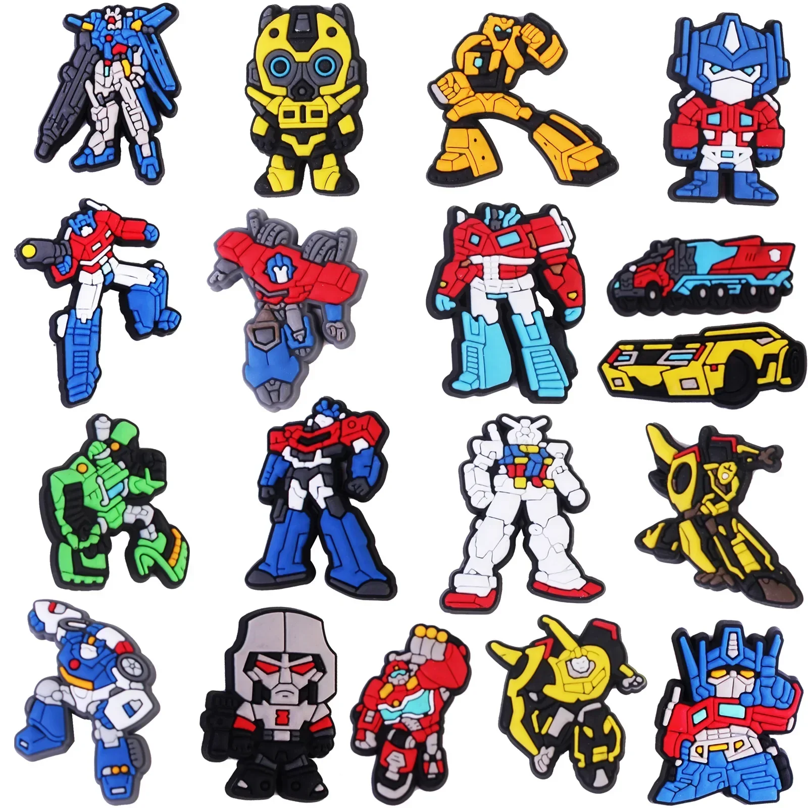 Zapatos-de-dibujos-animados-de-Transformers-para-ni-os-dijes-Kawaii ...