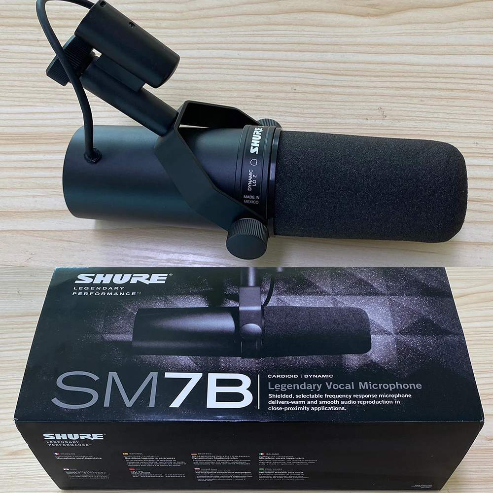 SM7B Microphone sm 7b Studio Selectable Frequency Response Mic for ...