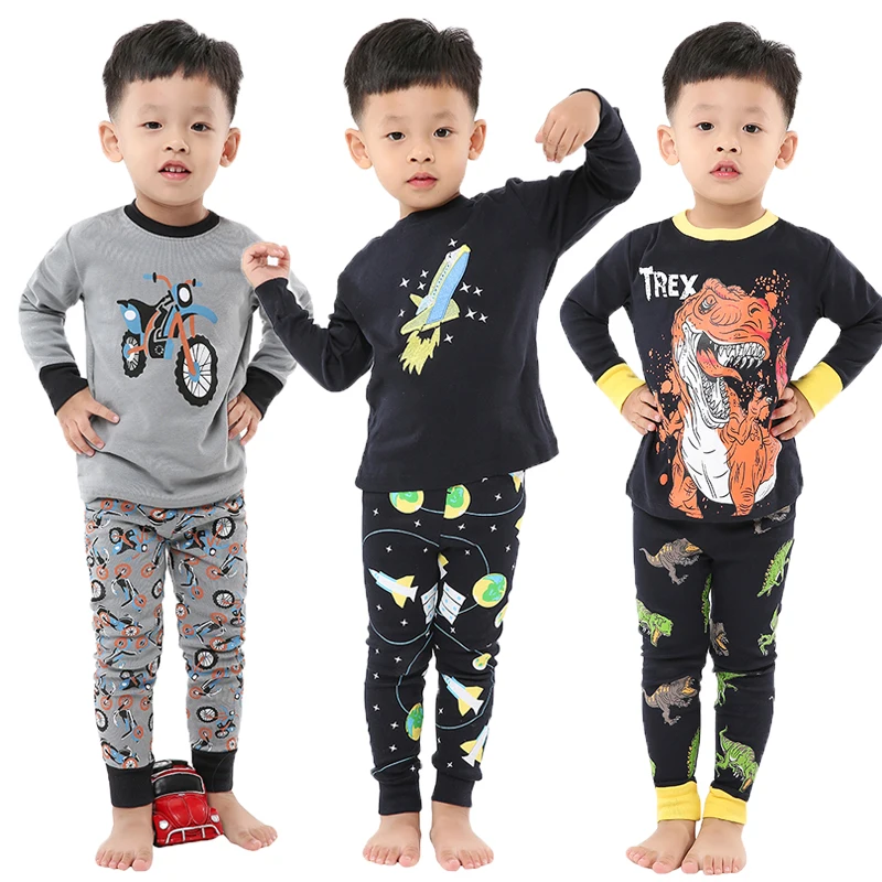Boys-Clothing-Sets-Spring-Autumn-Homewear-Kids-Cotton-Underwear-Suit ...