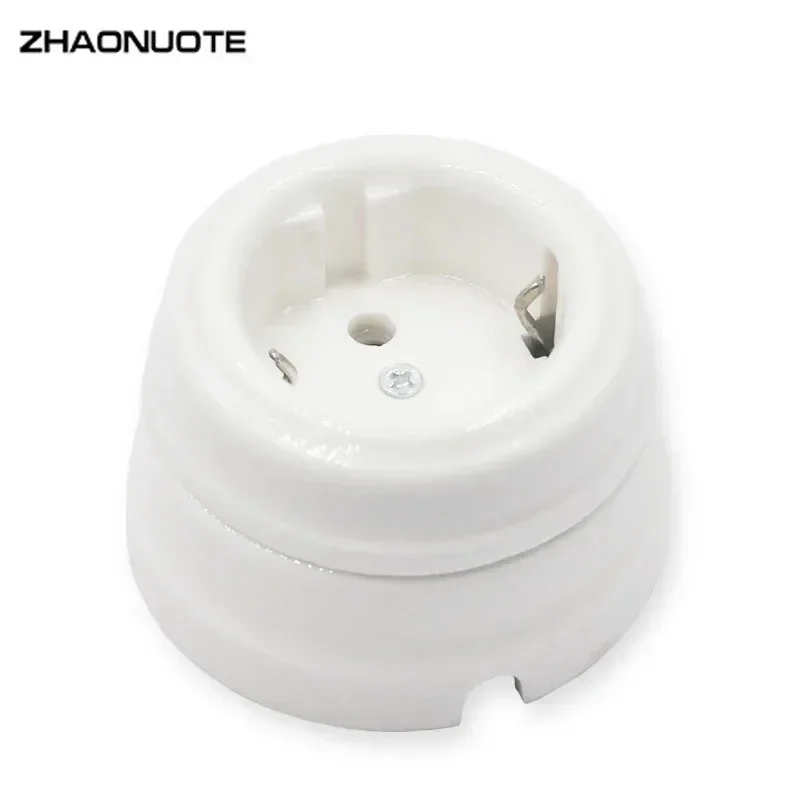 High-Quality-European-Style-Retro-Ceramic-EU-Socket-Wall-Electrical ...